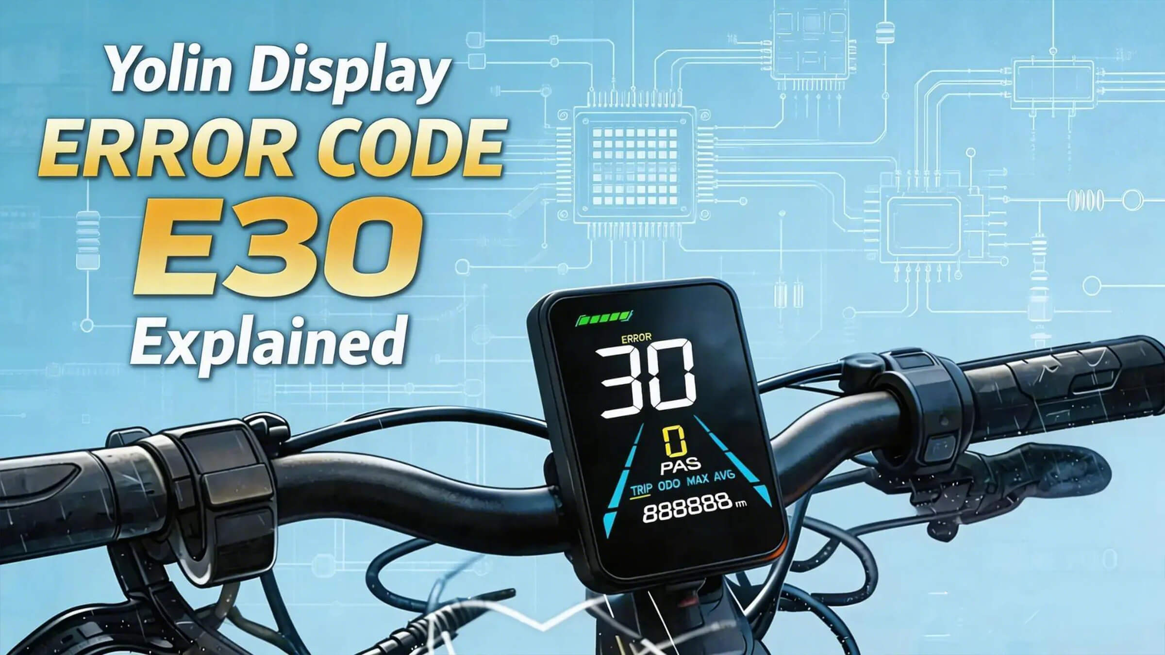 Yolin Display Error Code 30 Explained | Communication Error Guide ...
